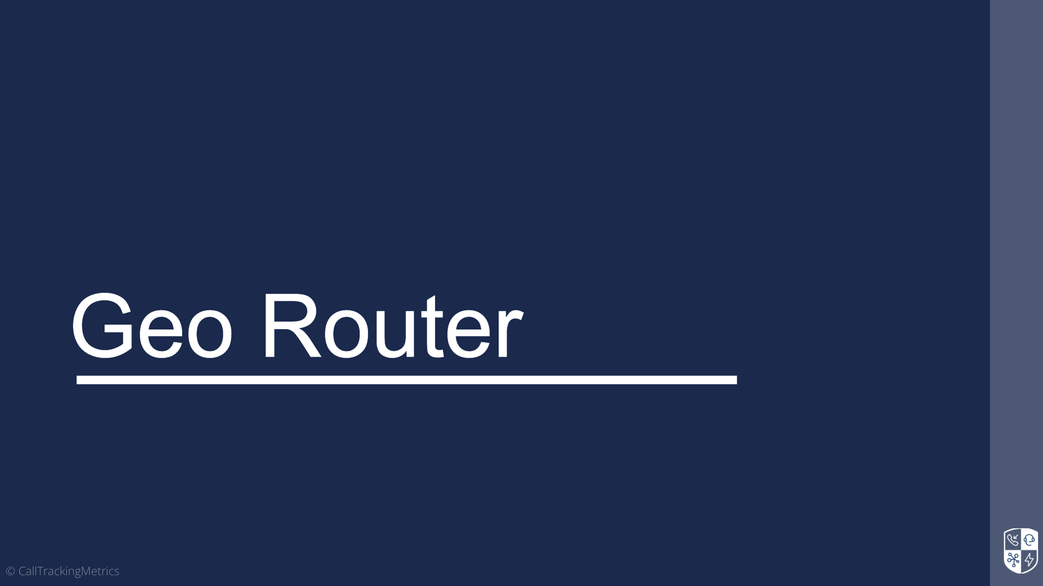 Geo Routing | CTM Training Center